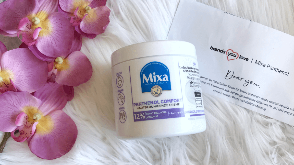 Mixa Panthenol Comfort Creme im Test – Testpiratin